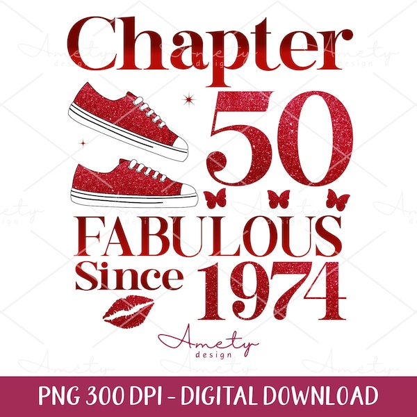 50 and Fabulous - Etsy