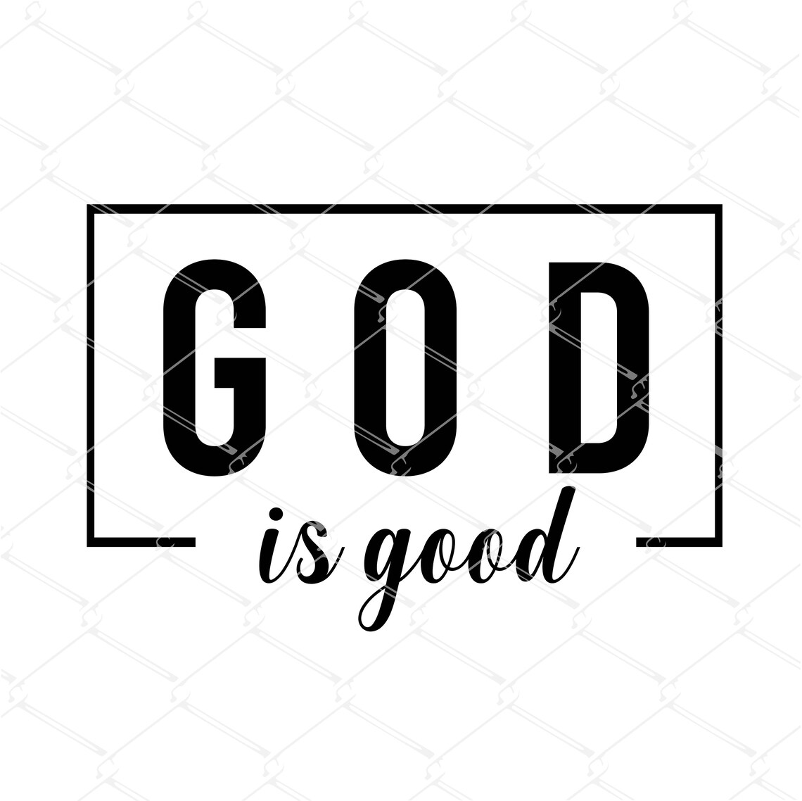God is Good SVG, Christian Religious Design (digital Files) - Etsy
