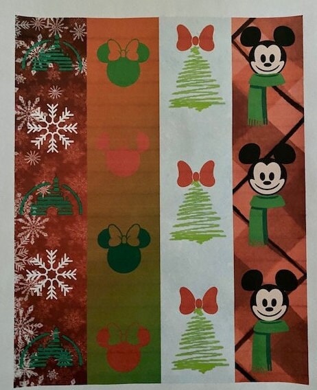 Magical Vacation Countdown Ring Template - Christmas - Etsy