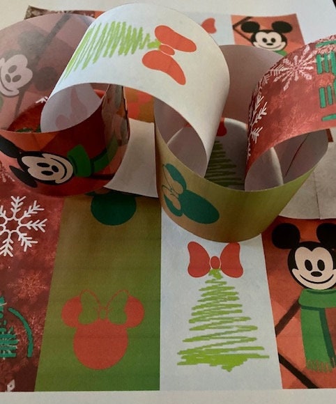 Magical Vacation Countdown Ring Template - Christmas - Etsy