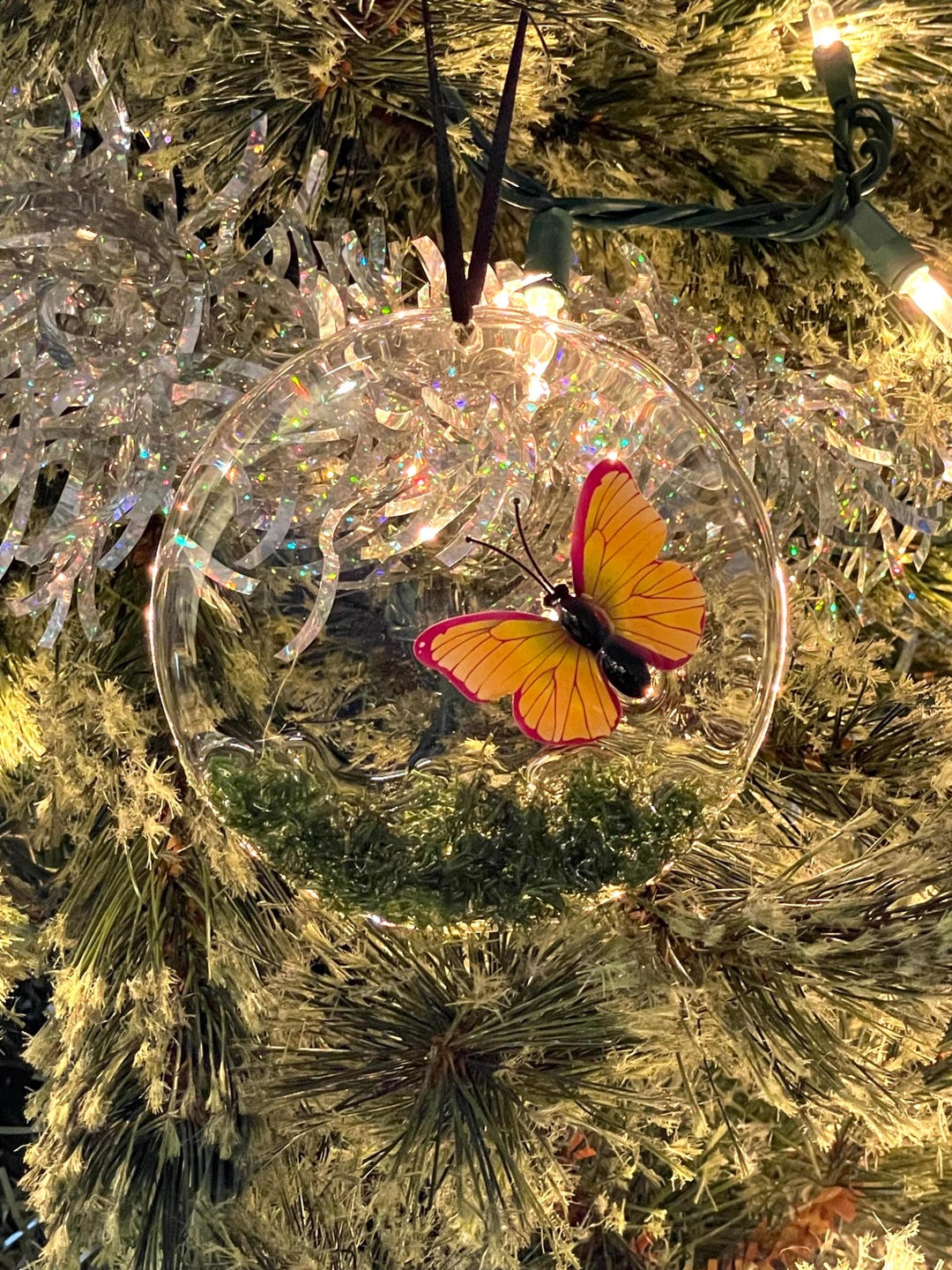 Christmas Ornament | Butterfly Christmas Ornament | Butterflies ...