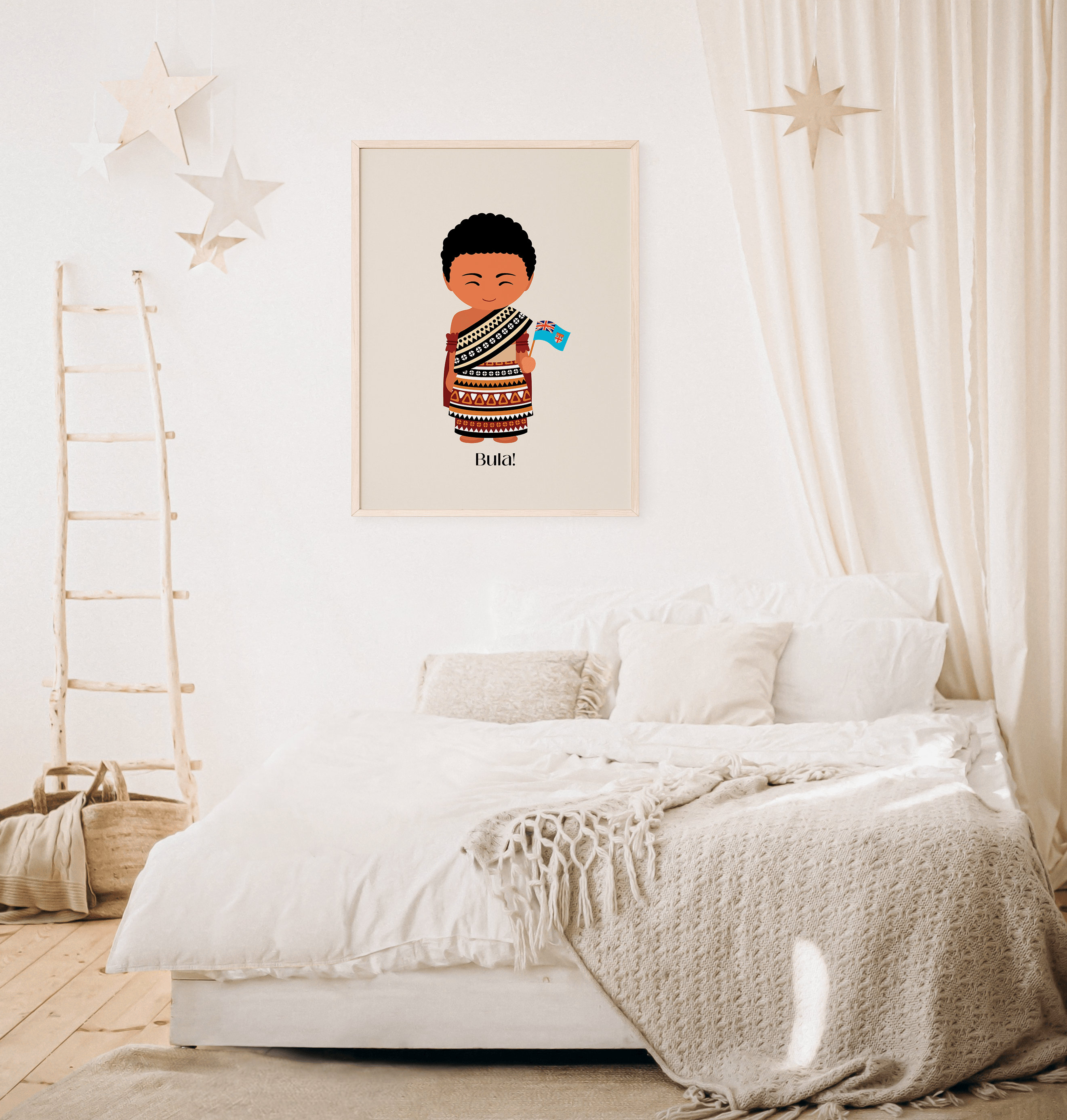 Fijian Boy Digital Art Print. Fijian Boy Instant Digital Download ...