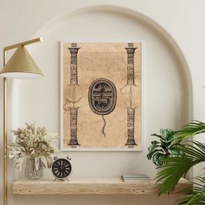 Parchment Paper Download,mummy and Pyramid Digital Art,ancient Egypt ...
