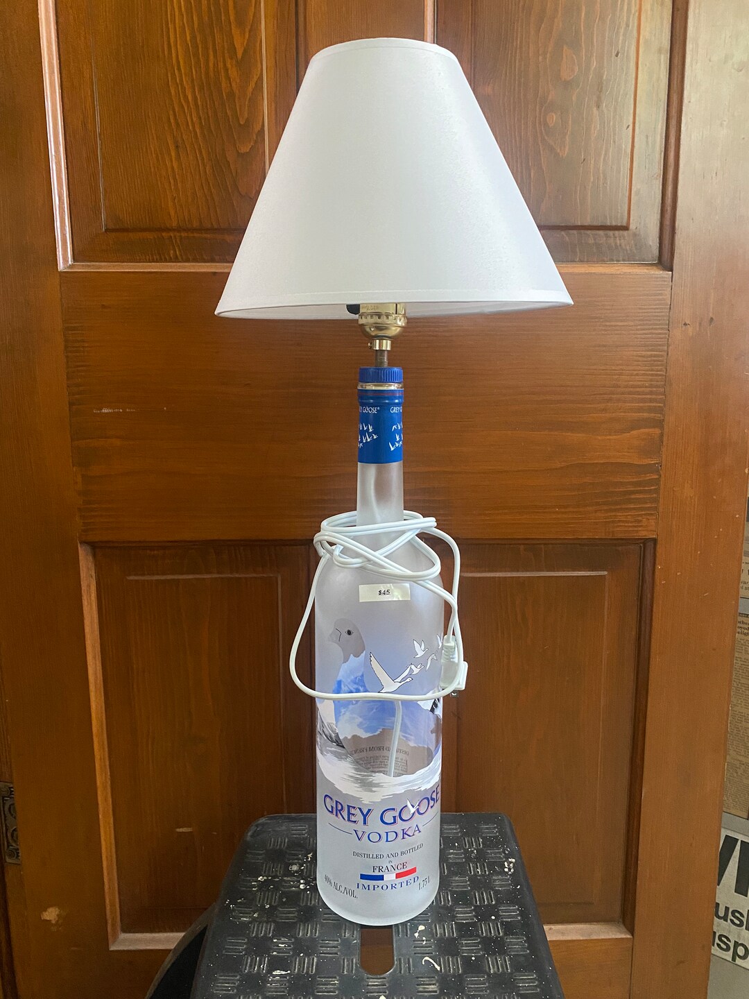 Grey Goose Liquor Bottle Lamp - Etsy