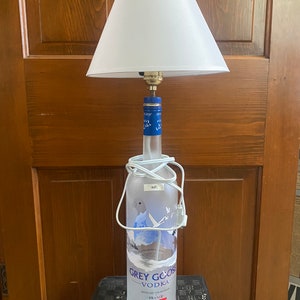 Grey Goose Liquor Bottle Lamp - Etsy