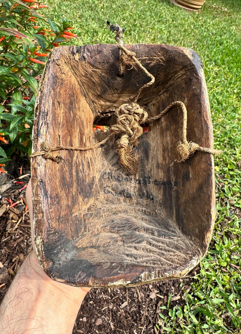 Vintage Wooden Guatemala Dance Mask Hand Carved - Etsy