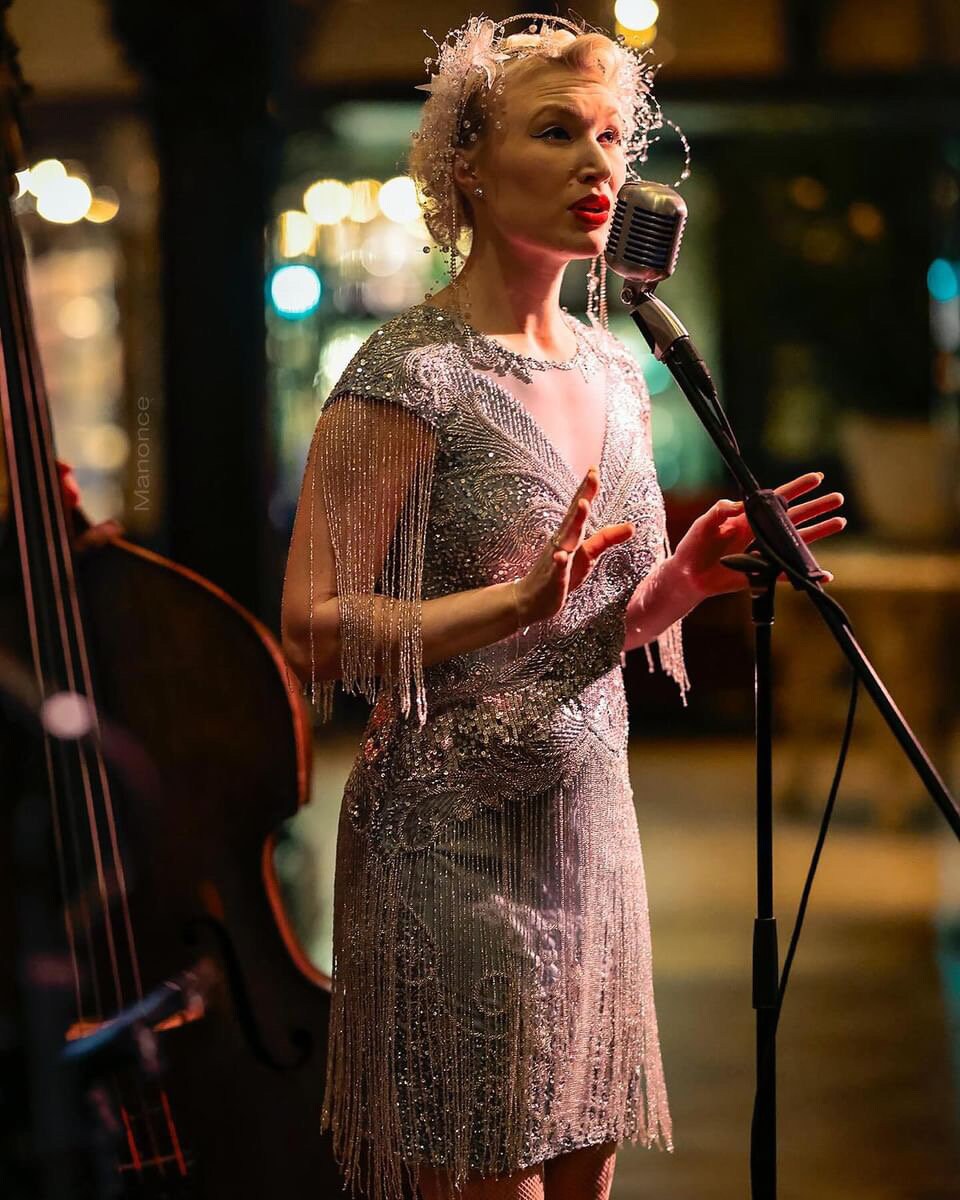 Sybil Dress Ice Blue Wedding Guest Fringe Dress Jazz Age 1920s Vintage ...