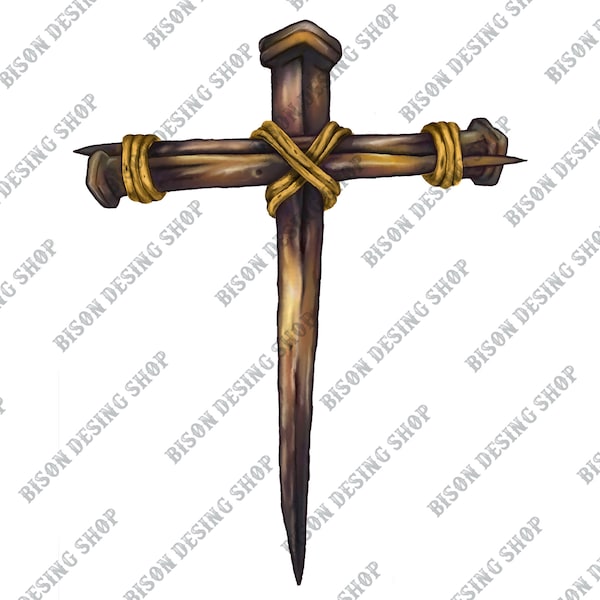 Cross Nail Art - Etsy