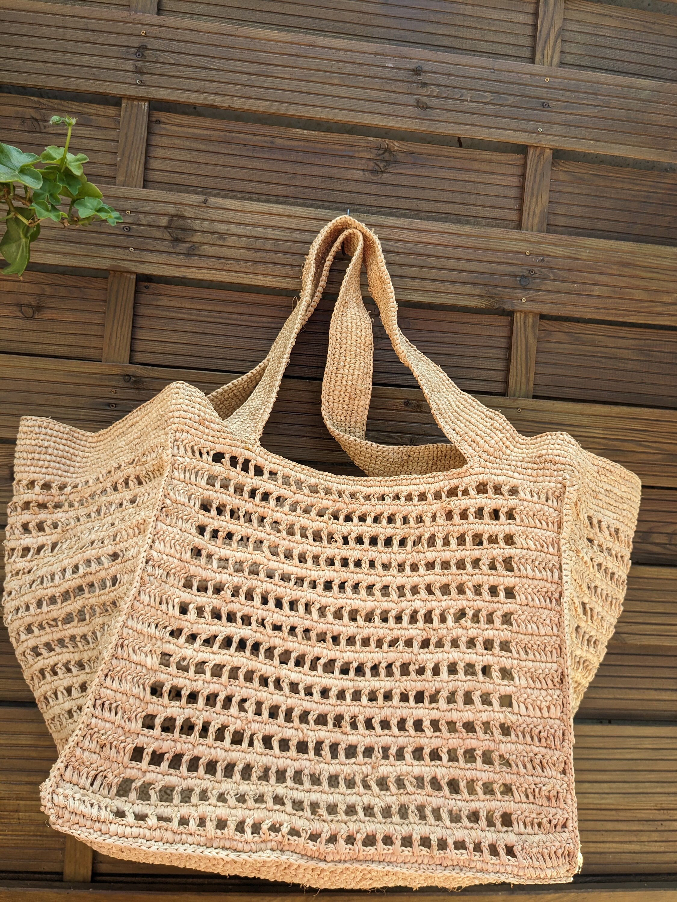 Large RAFFIA BAG - Etsy