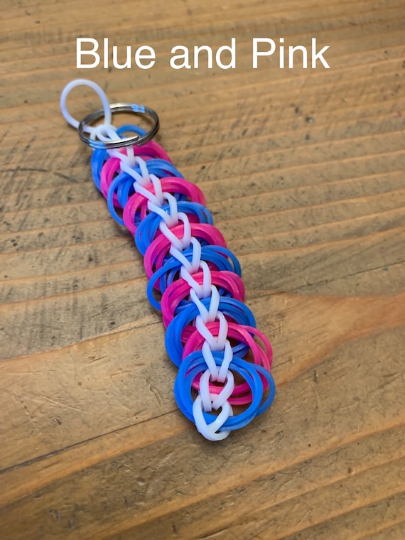 Rainbow Loom Keychain