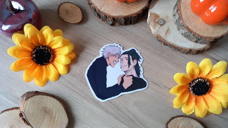 Gojo and Geto Sticker - Etsy