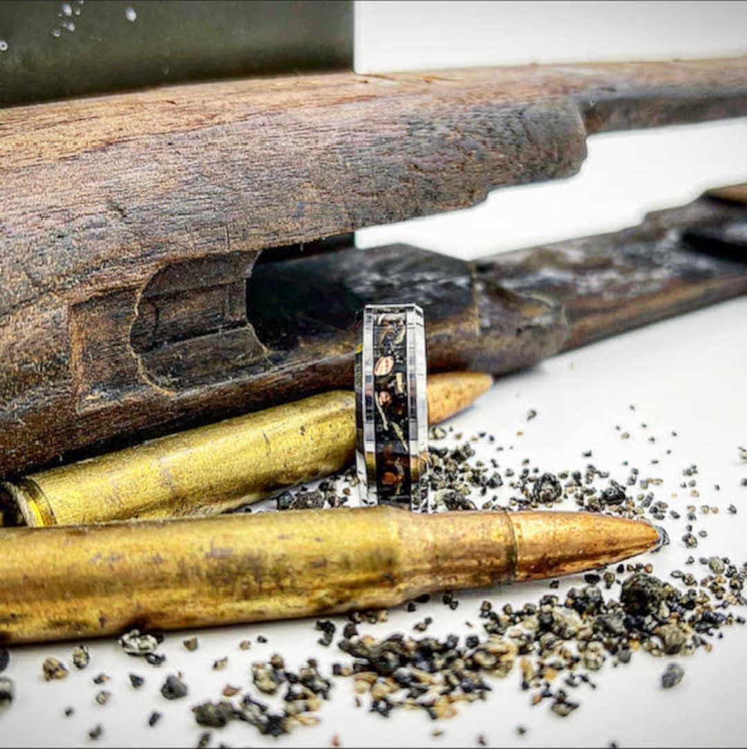 Battle of Iwo Jima Commemorative Historic Ring, WW2, M1 Garand ...