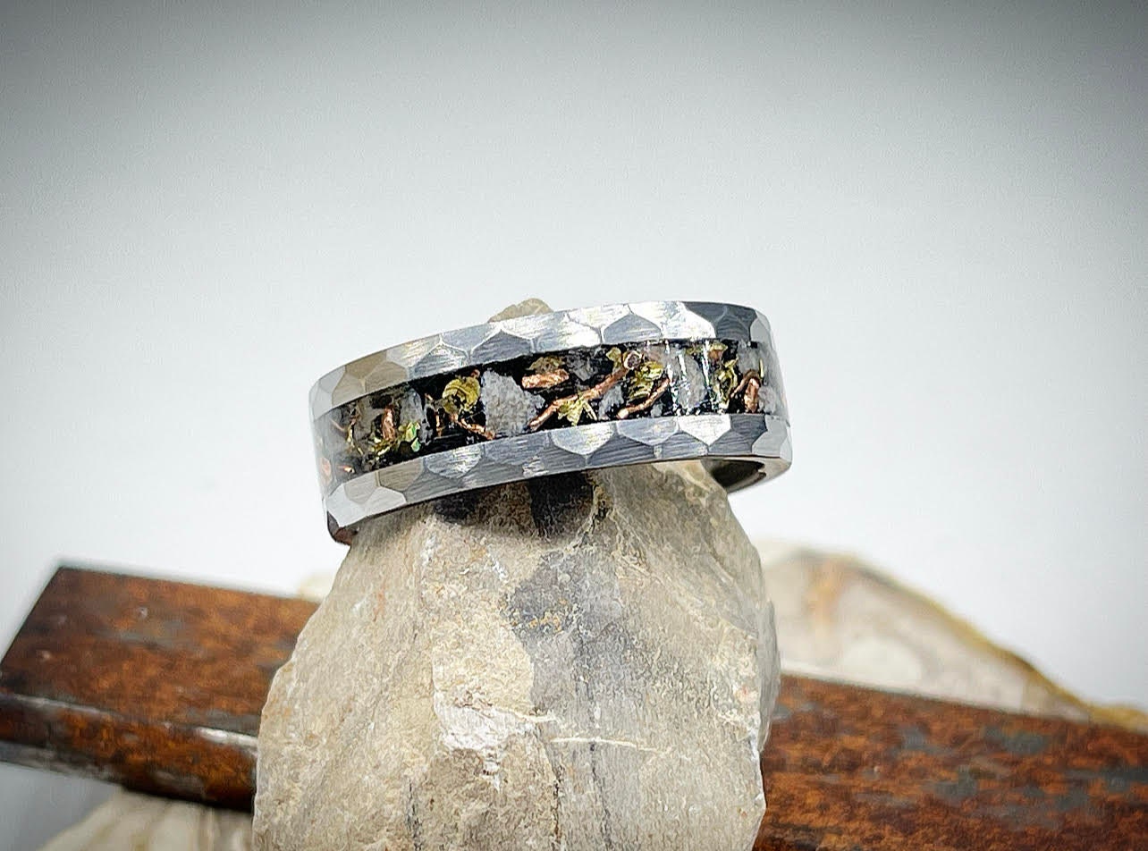 The Hunter Ring, Unique Mens Engagement Ring, Hunting Gift, Deer Antler ...