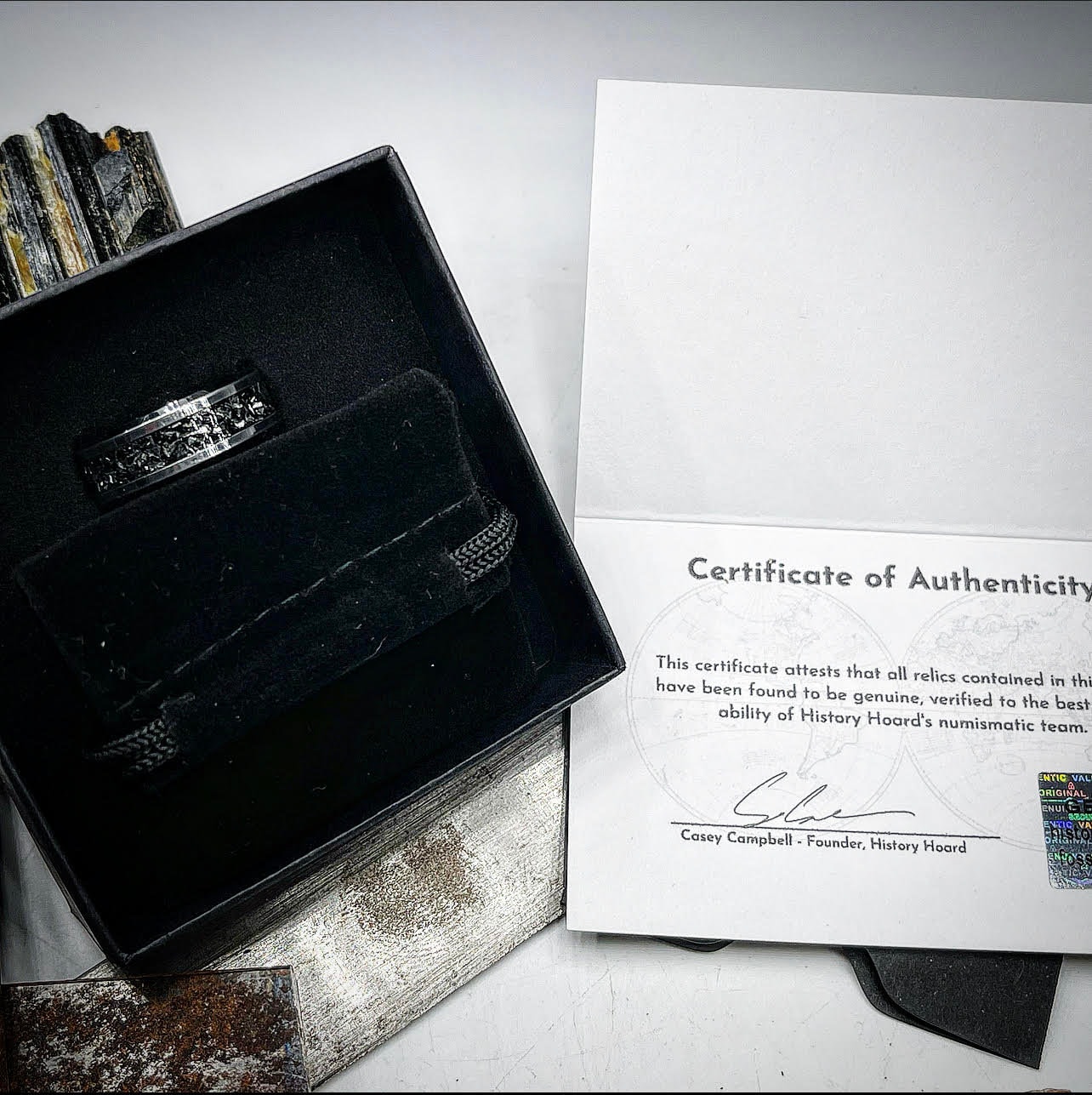 Japanese Samurai Sword Fragment Ring, Sword Ring, Japanese Ring ...