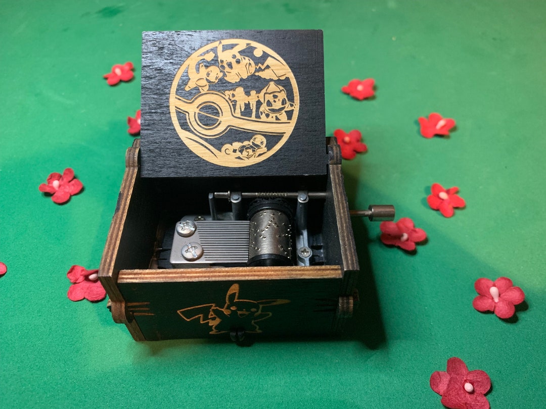 Pokémon Music Box Great Gift for Friends Family and Anime - Etsy