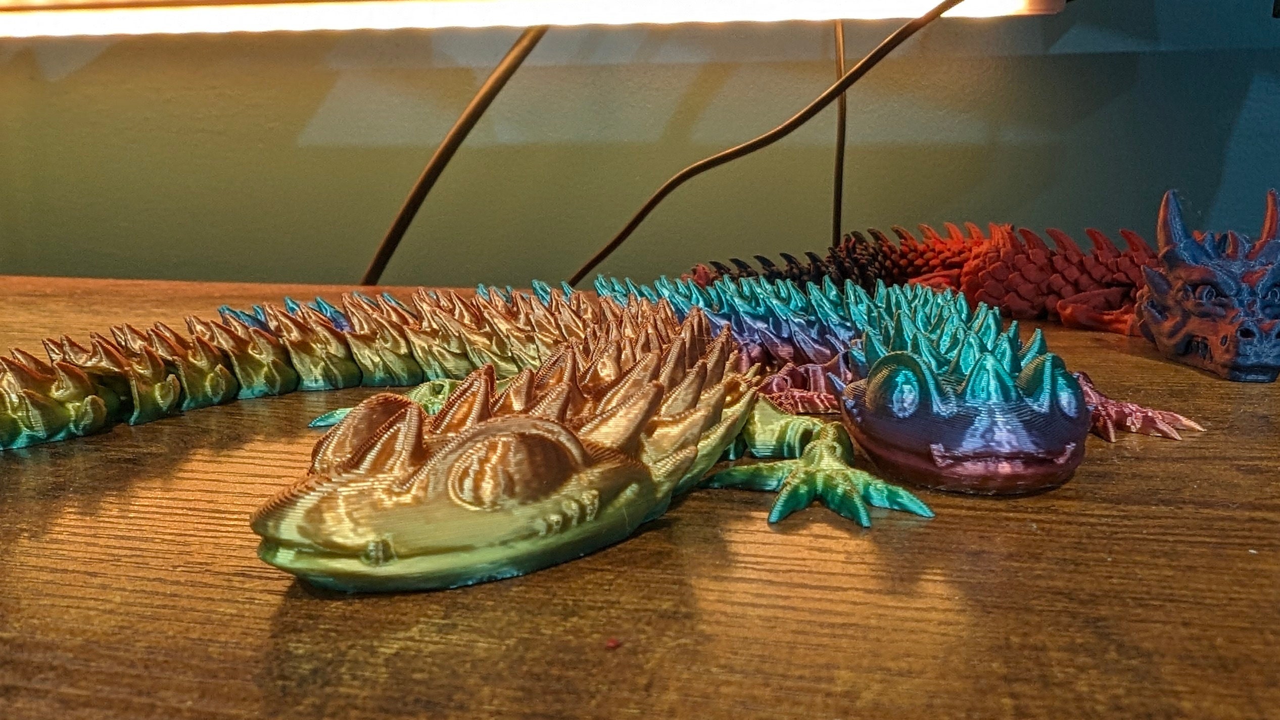 Articulated/flexible Lizard - Etsy