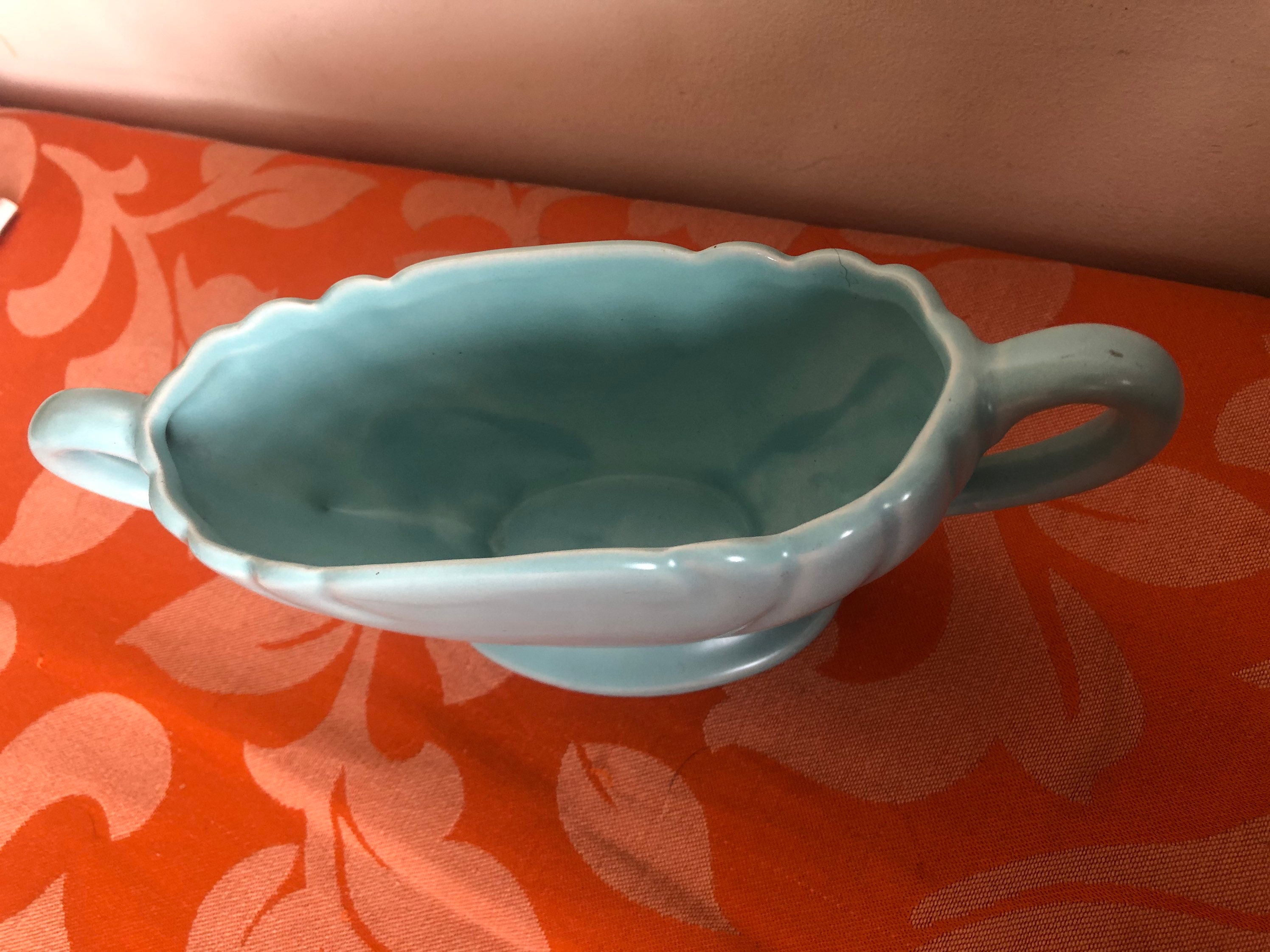 Vintage Duck Egg Blue Dartmouth Devon Pottery Small Planter - Etsy