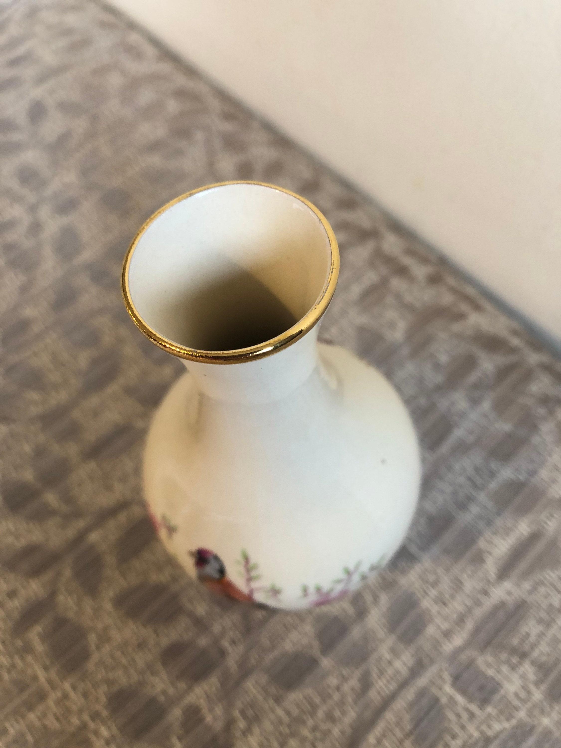 Royal Worcester Company Bird Vase - Palissy Royals Collection Design - Etsy