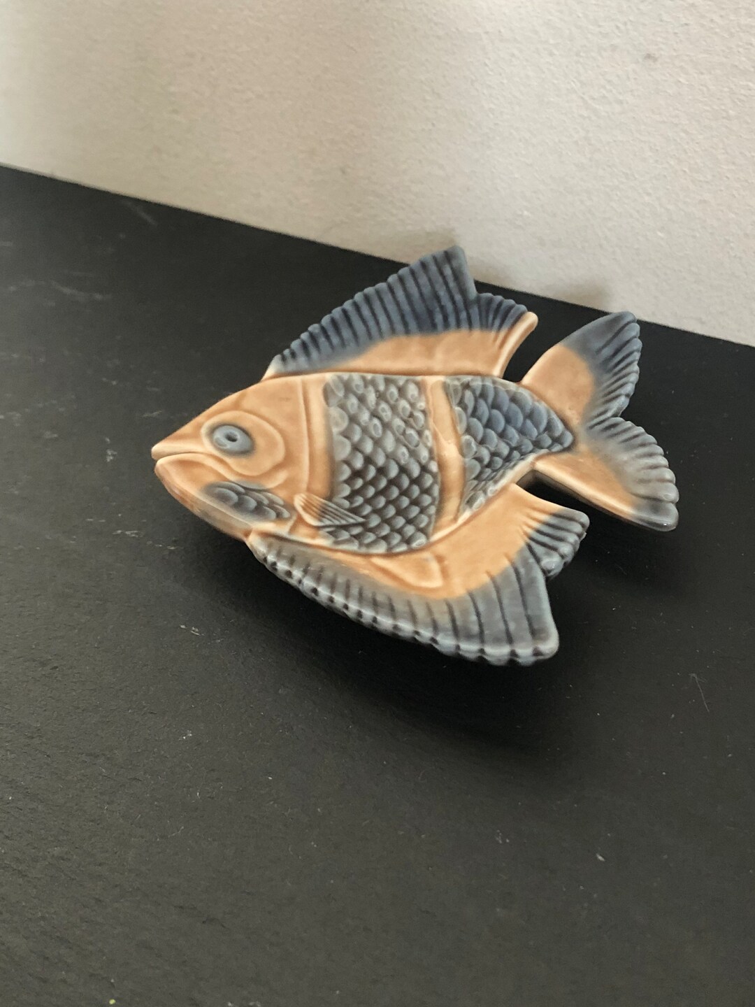 1960s Wade Angel Fish Trinket Dish in Blue &brown - Etsy