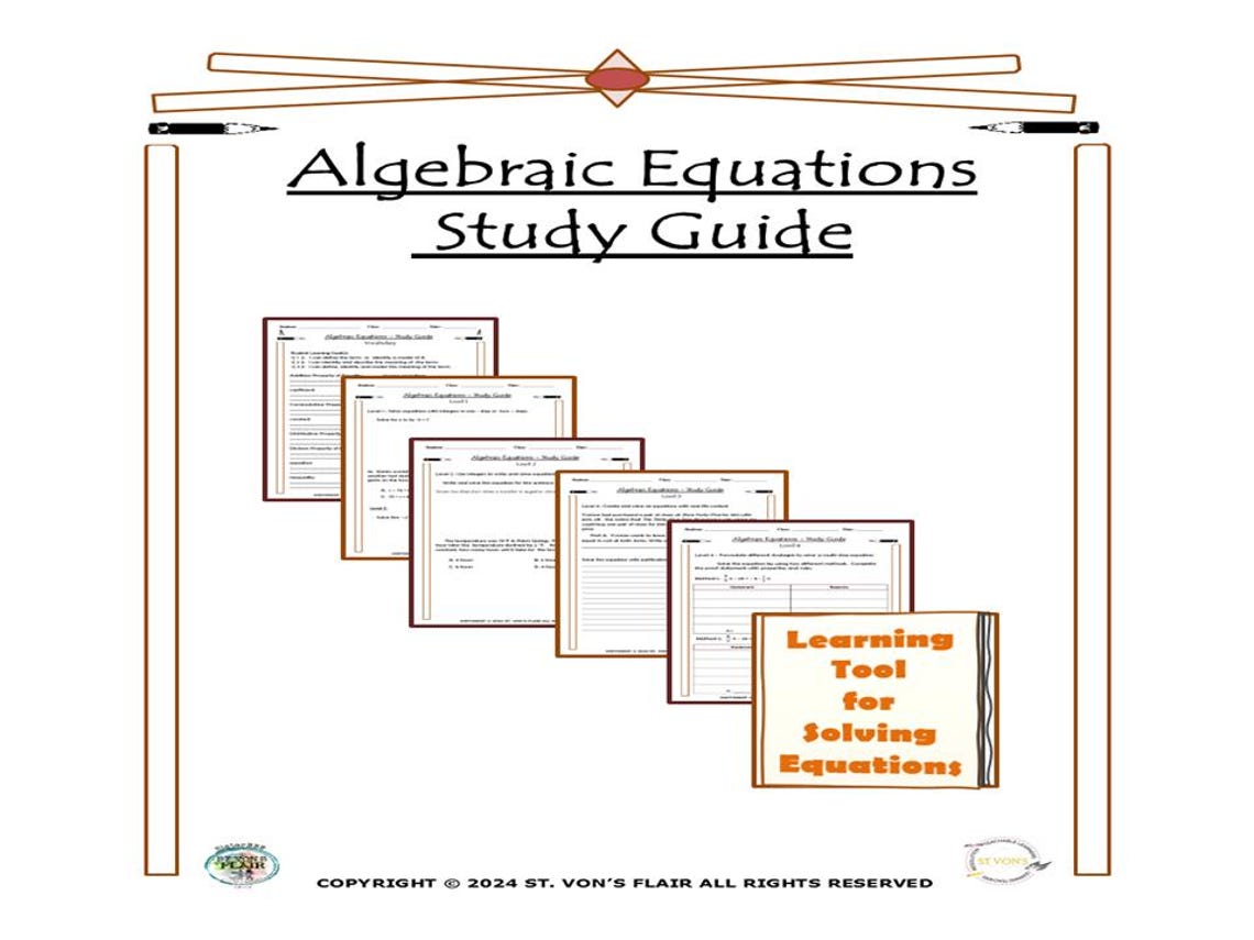 Algebra| Two Step Equations |learning Goals |word Problems |shopping ...