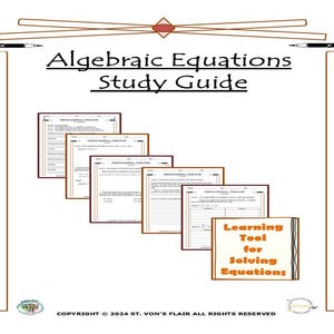 Algebra| Two Step Equations |learning Goals |word Problems |shopping ...