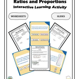 6th Grade Ratios| 7th Grade Proportions| 8th Grade Pre-algebra ...