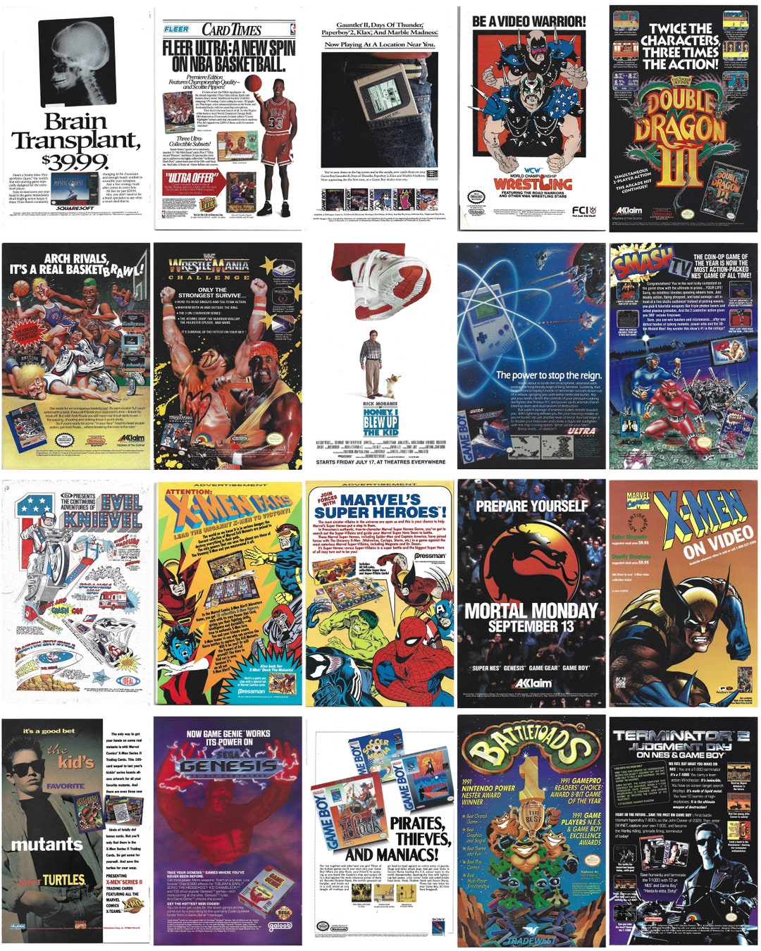 Vintage Ads Collection JPEG - Etsy