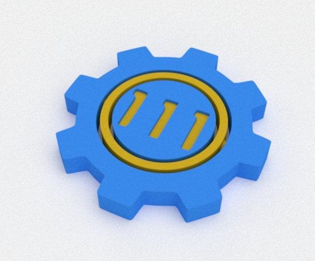 Vault Style Fidget Spinner STL - Etsy