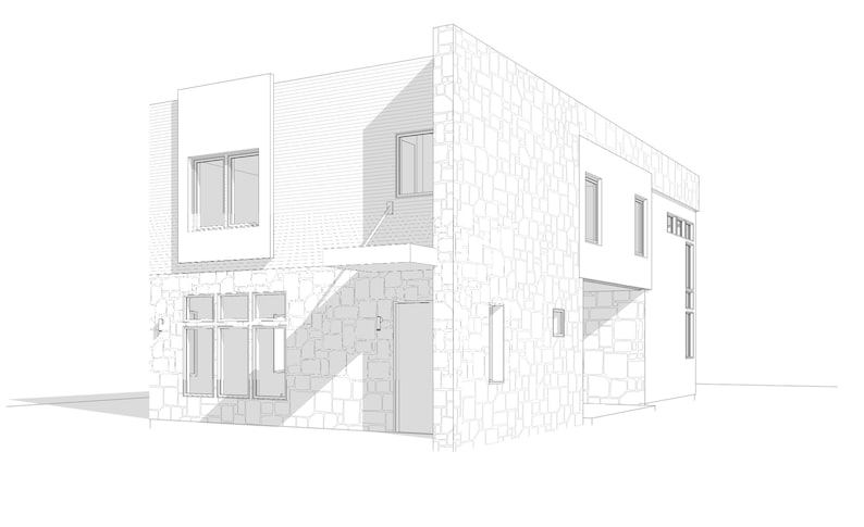 Architectural Drawings - "the Modern Living " Residence - Floor Plan ...