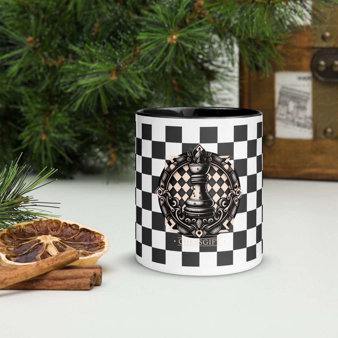 Chess Mug | Chess Set & Board Coffee Cup. Gift for Players and Fans - Etsy