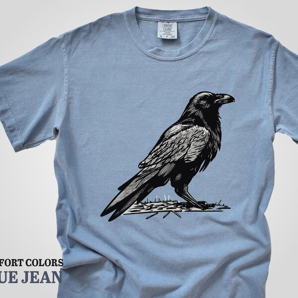 Crow Shirt - Etsy