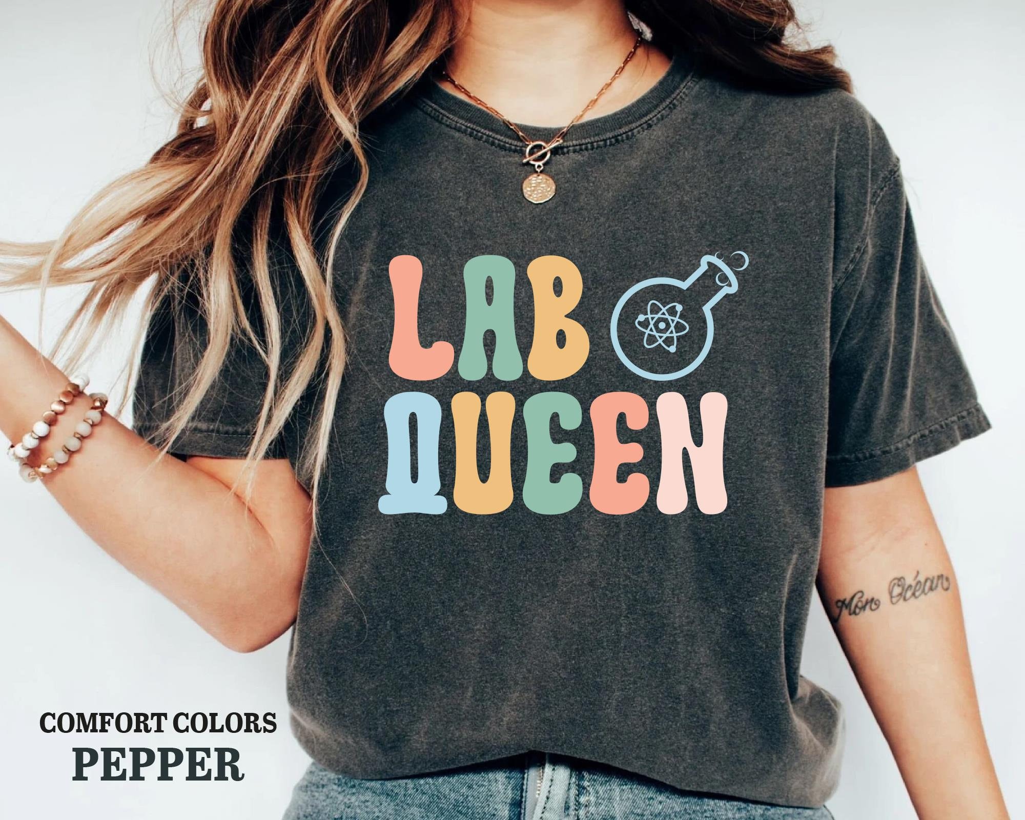 Lab Life Shirt Lab Queen Shirt Medical Technician Gift Laboratory ...