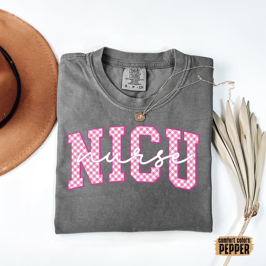 NICU Nurse Comfort Colors Shirt: Neonatal Intensive Care Team - Etsy