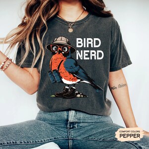 Bird Nerd Shirt Bird Watcher Shirt Nature Lover Gift Birding Apparel ...