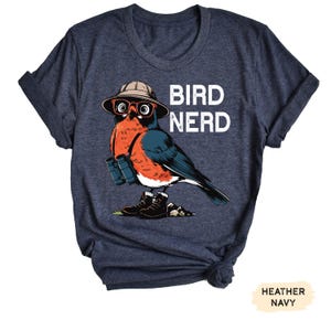 Bird Nerd Shirt Bird Watcher Shirt Nature Lover Gift Birding Apparel ...