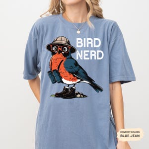 Bird Nerd Shirt Bird Watcher Shirt Nature Lover Gift Birding Apparel ...