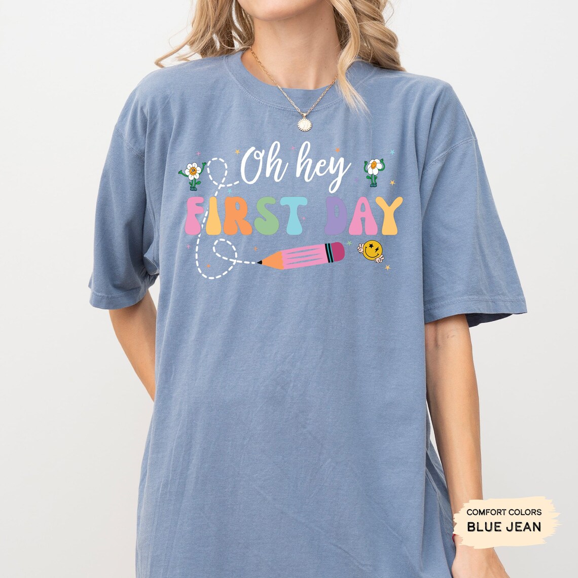 First Day of School Shirt Oh Hey First Day Shirt Welcome Back to School ...