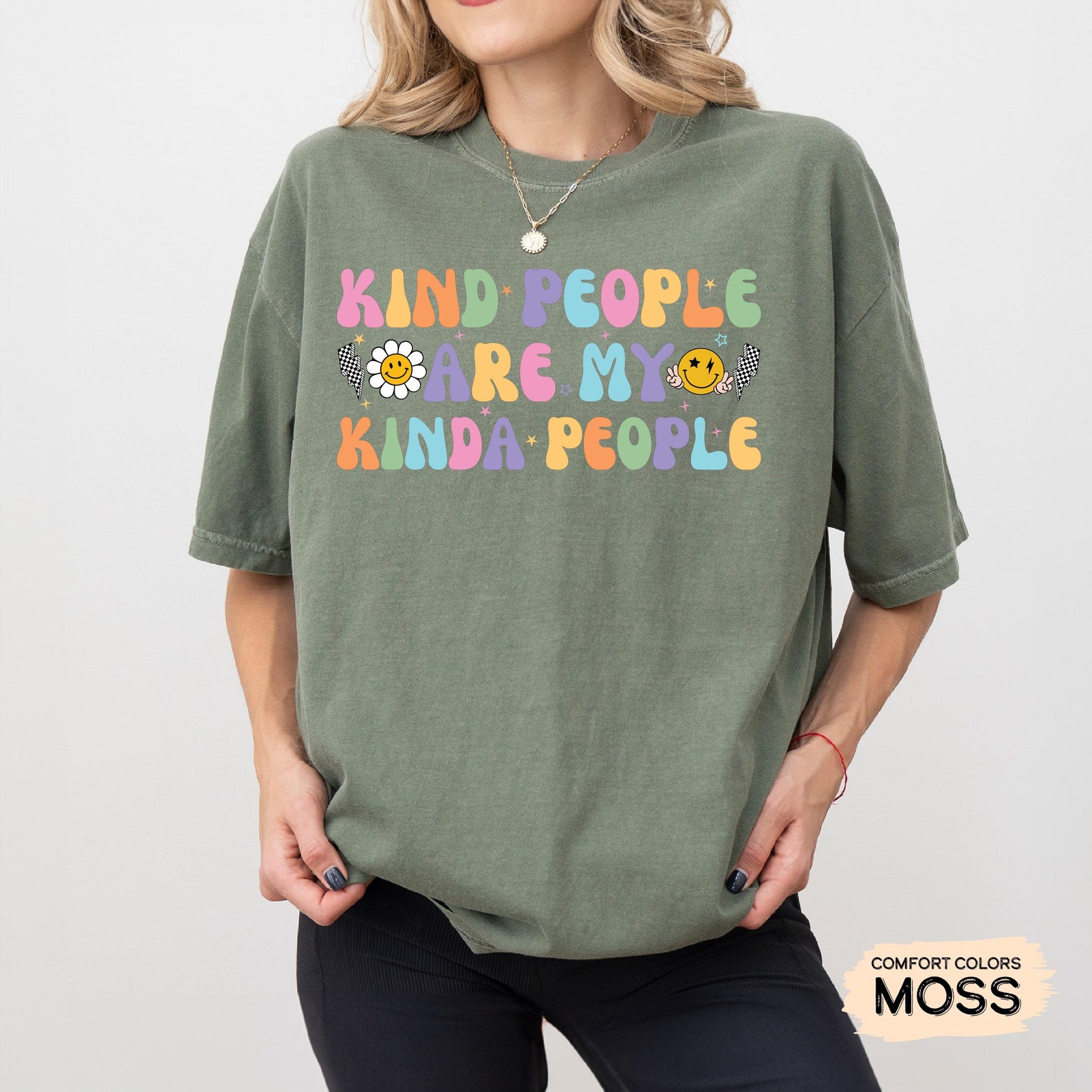 Kindness Shirt Kind People Are My Kinda People Shirt Inspirational ...