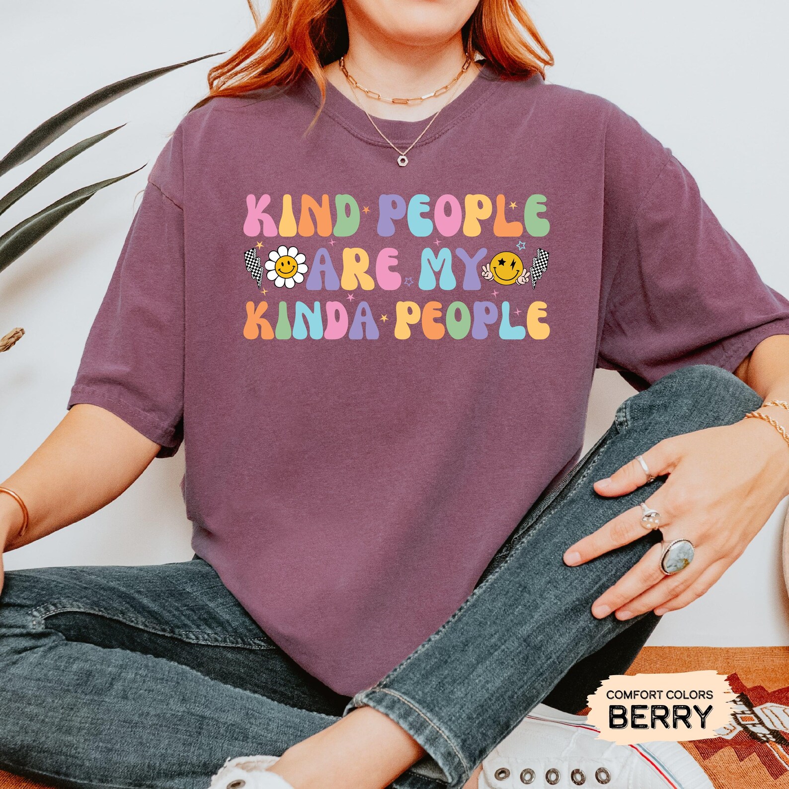 Kindness Shirt Kind People Are My Kinda People Shirt Inspirational ...