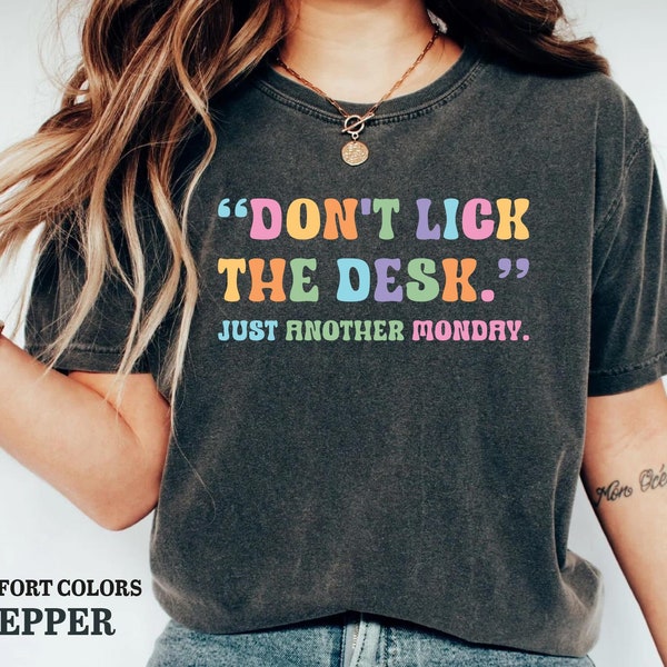Dont Lick the Desk - Etsy