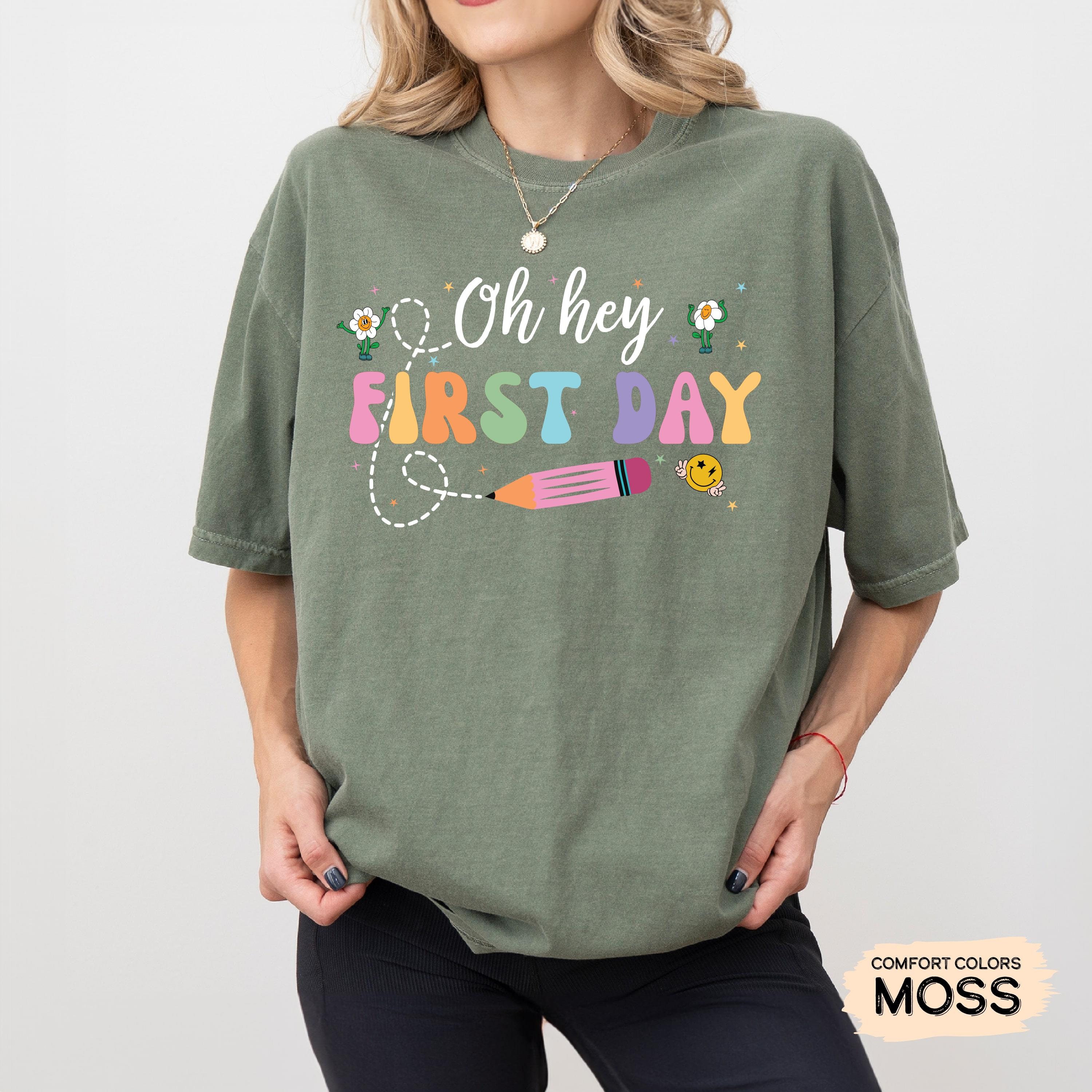 First Day of School Shirt Oh Hey First Day Shirt Welcome Back to School ...
