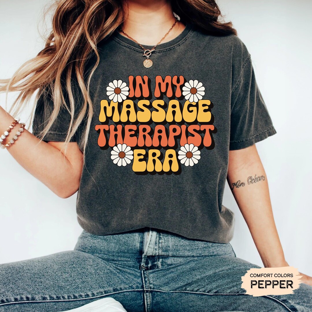 Masseuse Spa Shirt in My Massage Therapist Era LMT Gift Massage Therapy ...