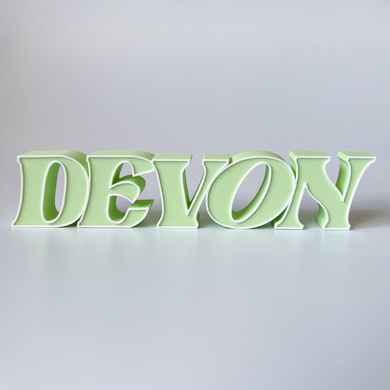 Custom Name Plate for Desk,3d Printed Name,kids Name Sign,personalized ...