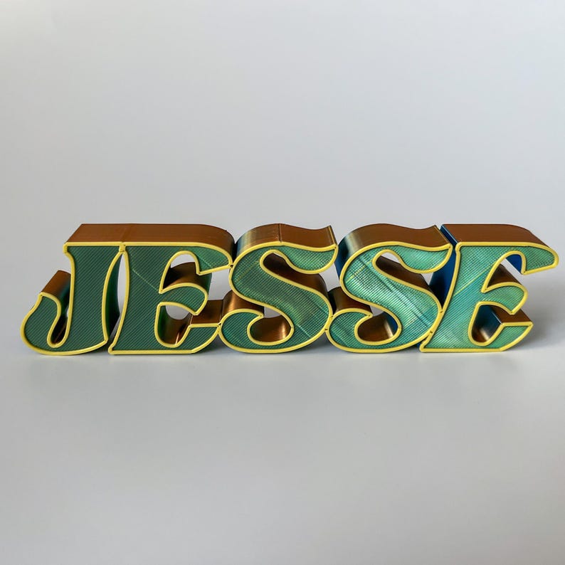 Custom Name Plate for Desk,3d Printed Name,kids Name Sign,personalized ...