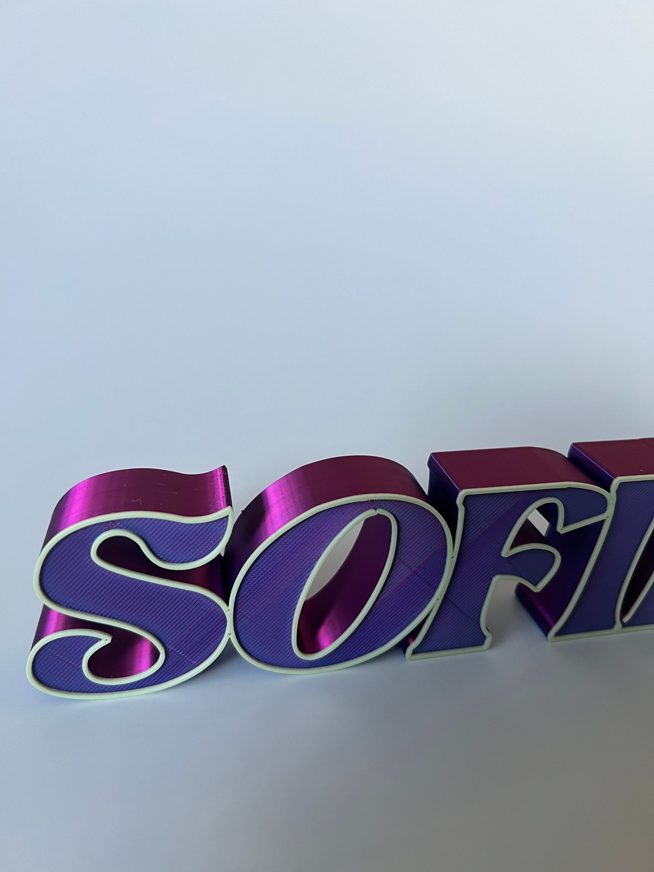 Custom Name Plate for Desk,3d Printed Name,kids Name Sign,personalized ...