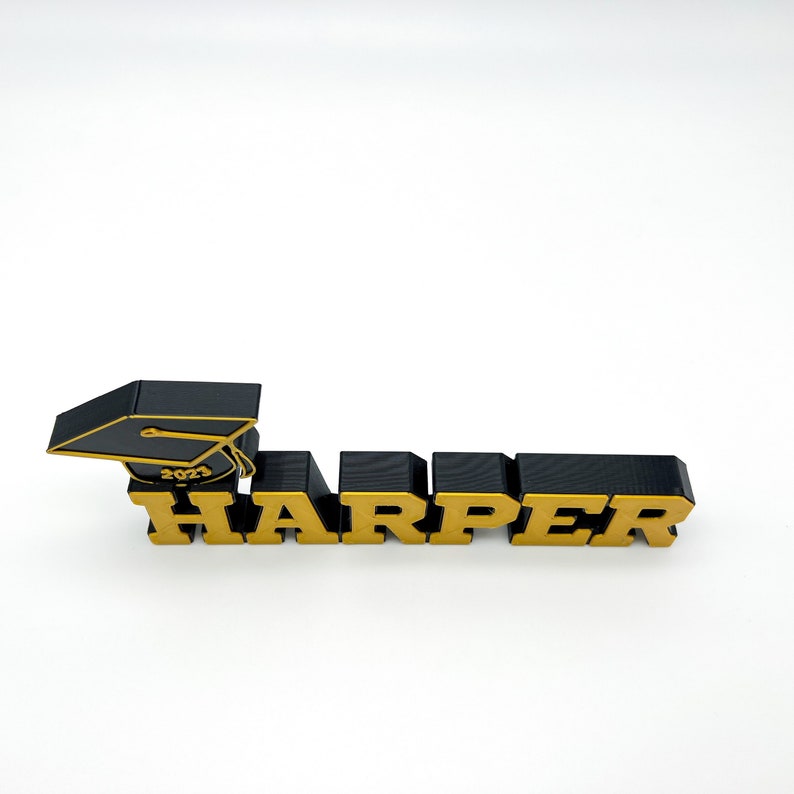Personalized Desk Name Plate for Graduation 2025,3d Printed Name,unique ...