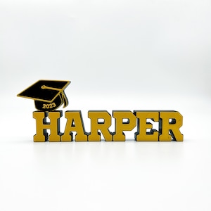 Personalized Desk Name Plate for Graduation 2025,3d Printed Name,unique ...