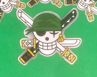 Zoro Roronoa Stickers - Etsy