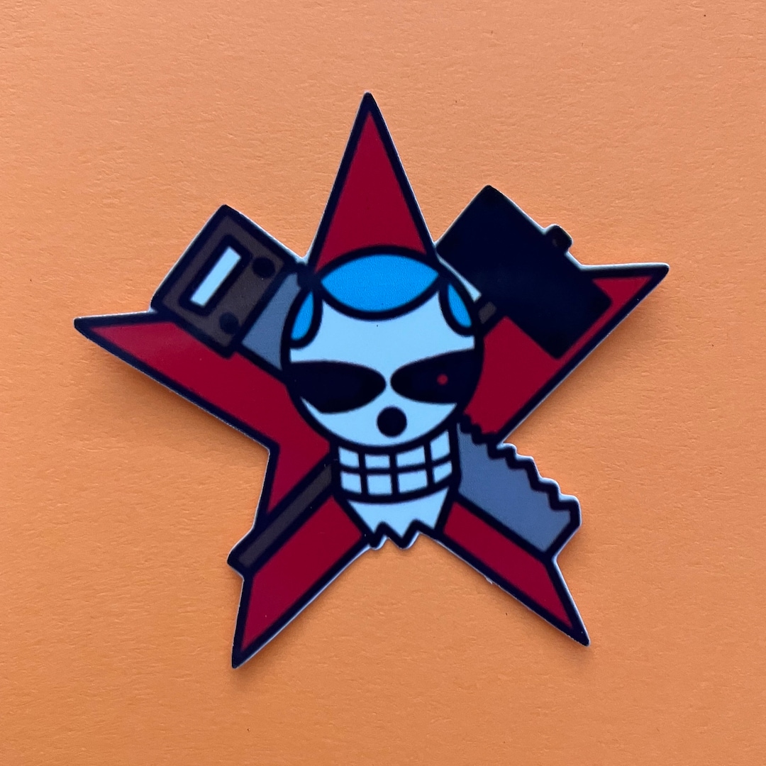 Franky One Piece Stickers - Etsy