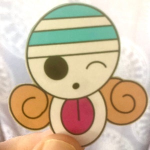 Straw Hat Luffy Crew Stickers One Piece - Etsy